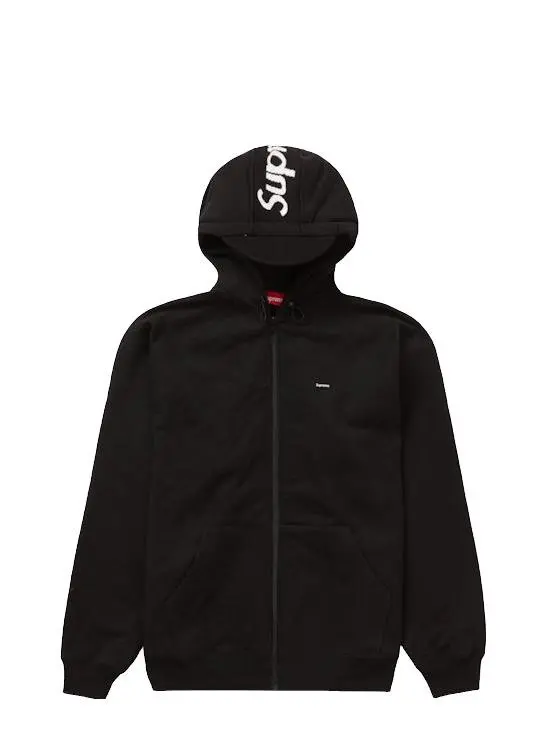 Supreme Brim Zip Up Hooded Sweatshirt - Black