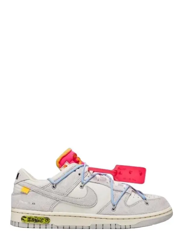 Nike Dunk Low Off-white Lot 38 - Sail/neutral Grey/psychic Blue