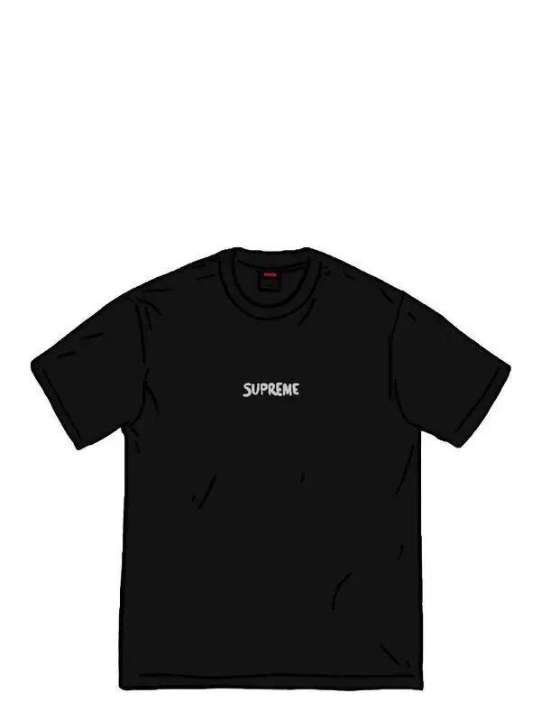 Supreme Bullion Logo Short Sleeve Top - Black