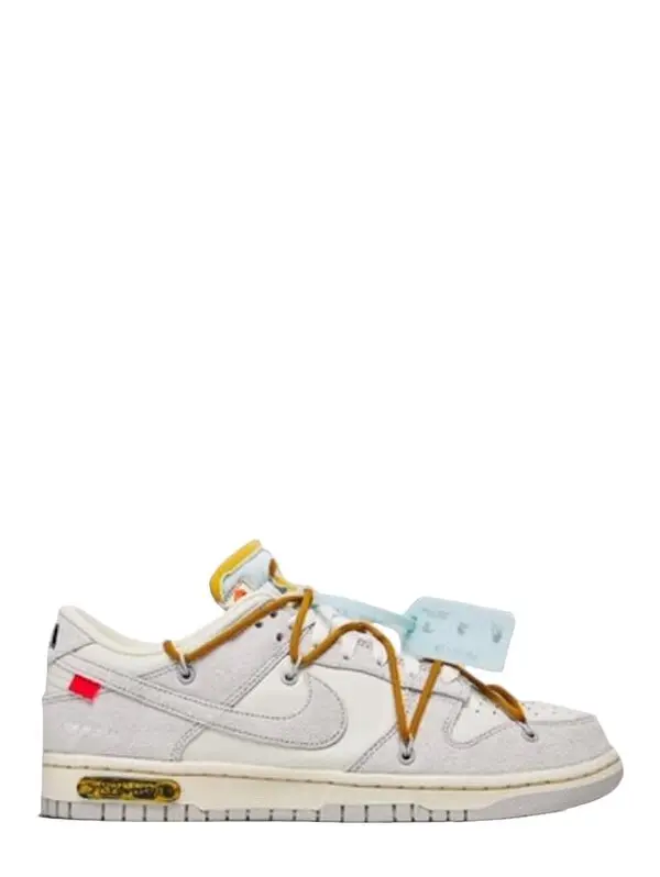Nike Dunk Low Off White Lot 37 - Sail/neutral Grey/ochre