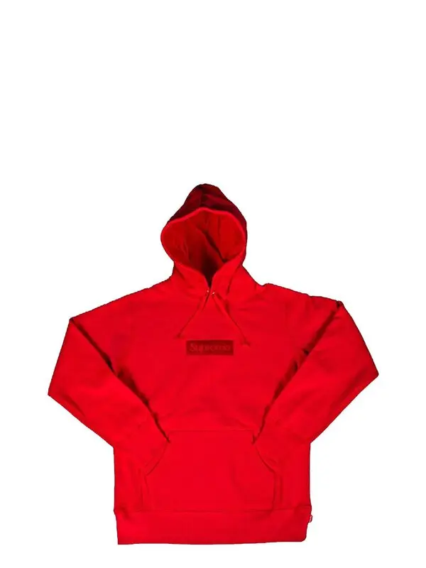 Supreme Box Logo Pullover Hoodie - Red
