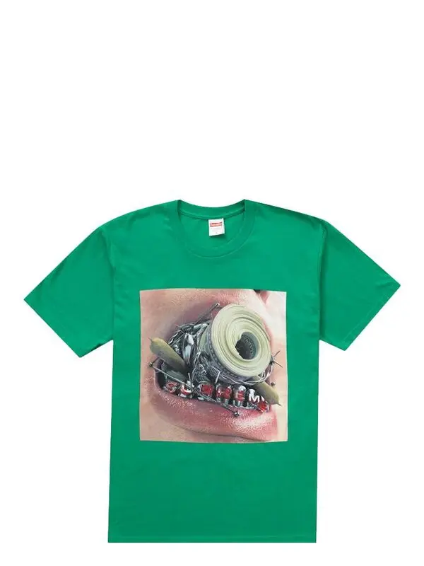 Supreme Braces Tee Shirt - Green