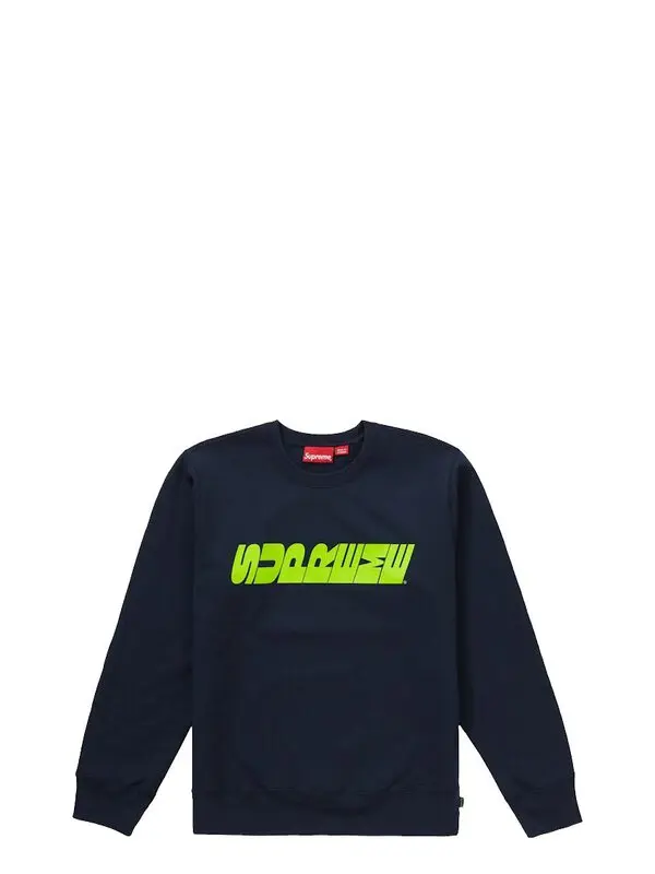 Supreme Crewneck Sweatshirt - Navy Blue