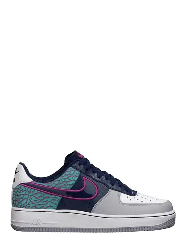 Nike Air Force 1 Low Sneakers - Midnight Navy Blue/fusion Pink