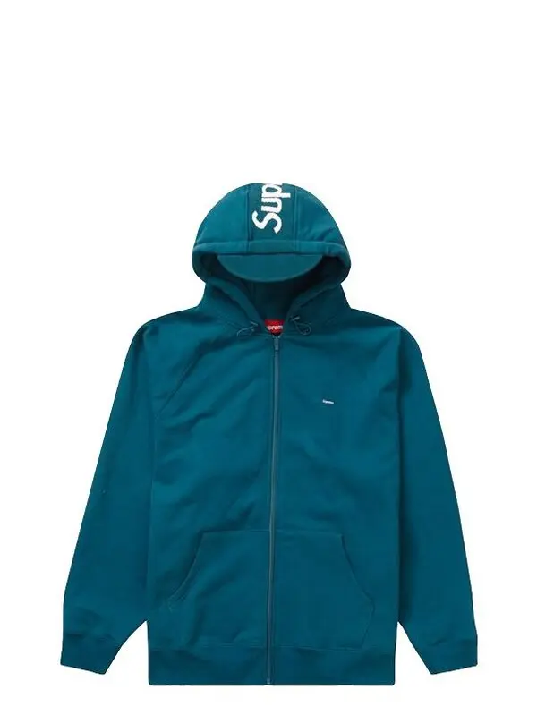 Supreme Brim Zip Up Hooded Sweatshirt - Marine Blue