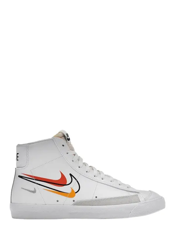 Nike Blazer Mid 77 Sneakers - White/team Orange/university Gold
