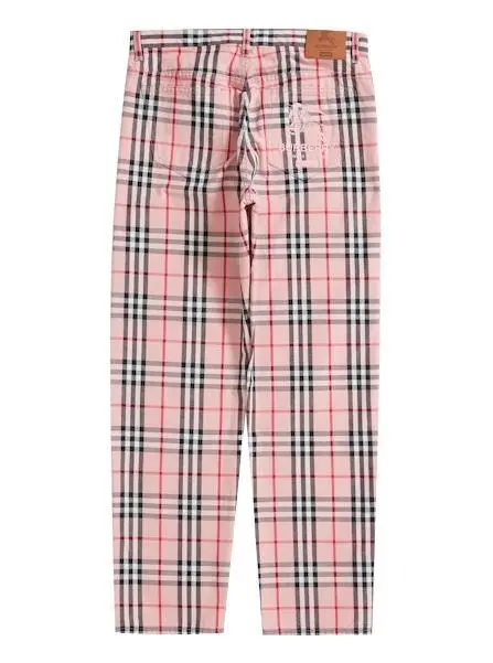Supreme Burberry Regular Jean - Pink