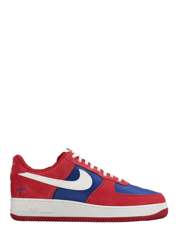 Nike Air Force 1 Low Sneakers - Gym Red/deep Royal Blue/sail