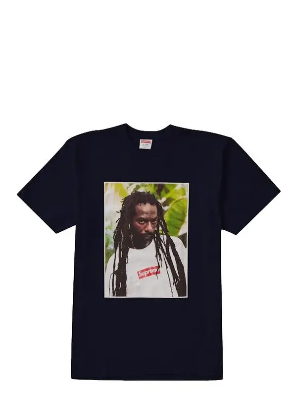 Supreme Buju Banton Tee Shirt - Navy Blue