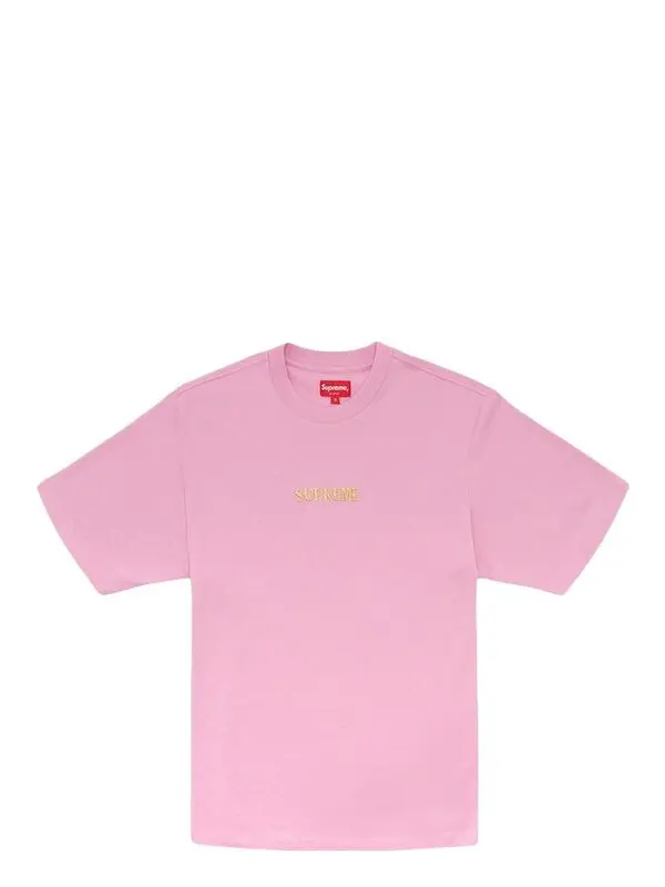 Supreme Bullion Logo Short Sleeve Top - Pink