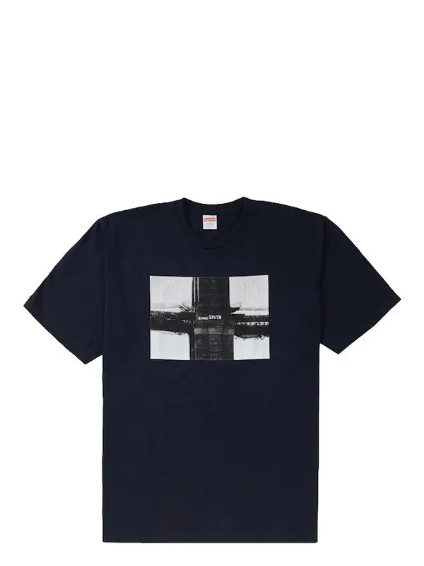 Supreme Bridge Tee Shirt - Navy Blue