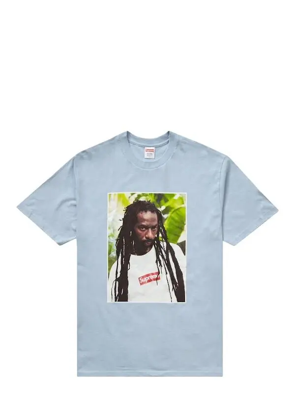 Supreme Buju Banton Tee Shirt - Light Blue