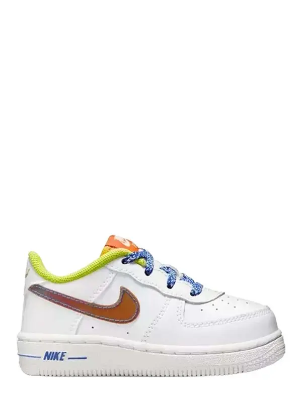 Nike Air Force 1 Low Lv8 Sneakers - White/medium Blue/magma Orange
