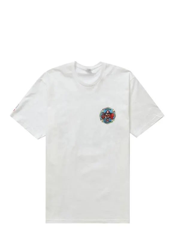 Supreme Fdny Engine 9 Tee Shirt - White