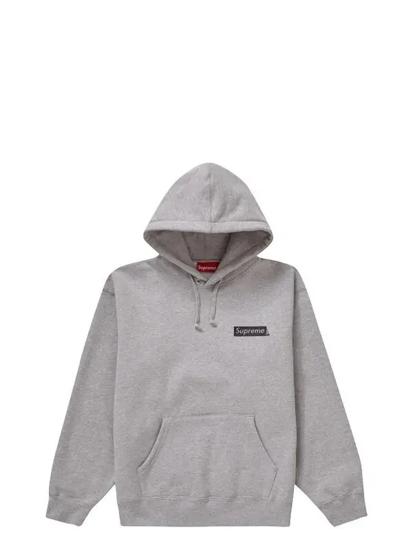 Supreme Fiend Hooded Sweatshirt - Heather Grey