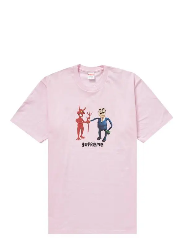 Supreme Business Tee Shirt - Light Pink
