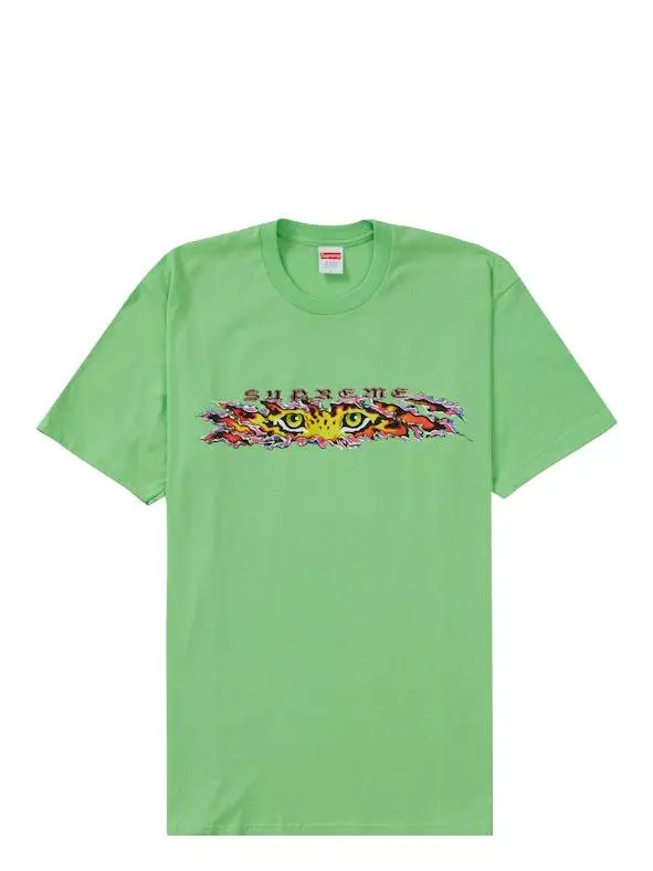Supreme Eyes Tee Shirt - Lime