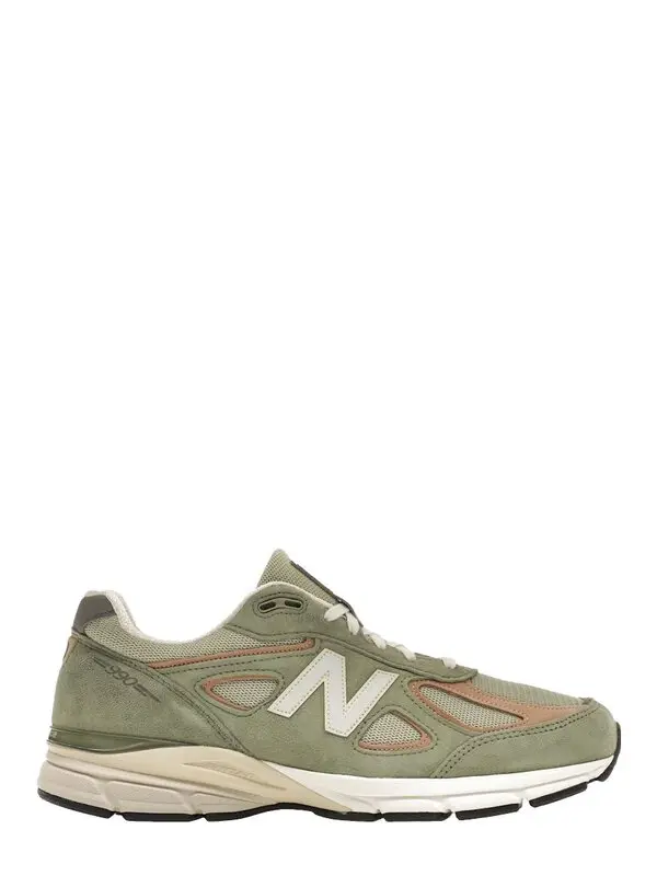 NEW BALANCE 990v4 Miusa Teddy Santisin Sneaker - Olive/incense
