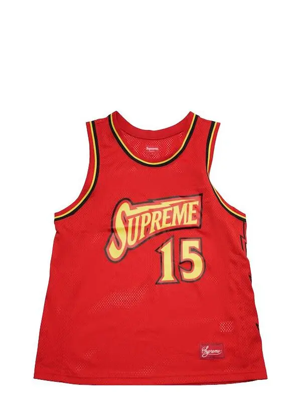 Supreme Bolt Basketball Jersey - Red
