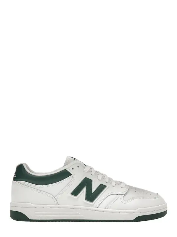 NEW BALANCE 480 Sneakers - White/nightwatch Green