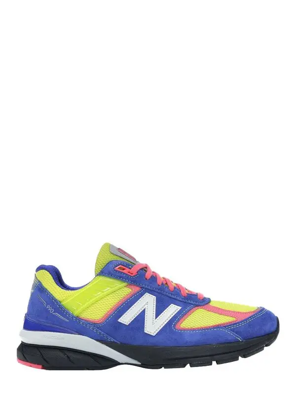 NEW BALANCE 990v5 Size? Corner Shopin Sneakers - Blue/yellow