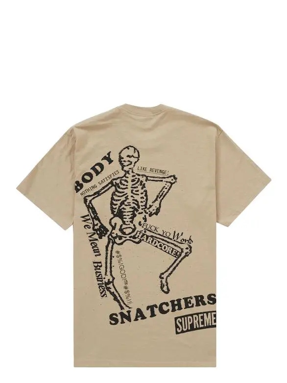 Supreme Body Snatchers Tee Shirt - Khaki
