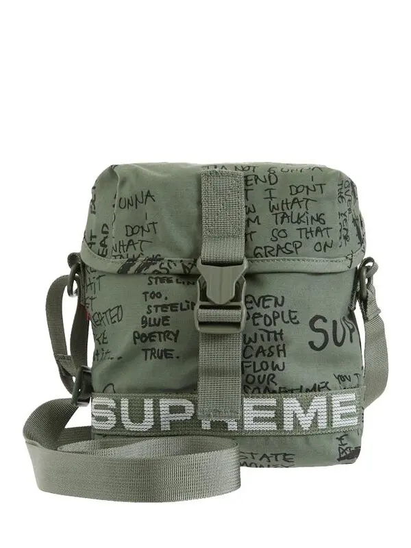 Supreme Field Side Bag - Olive Gonz