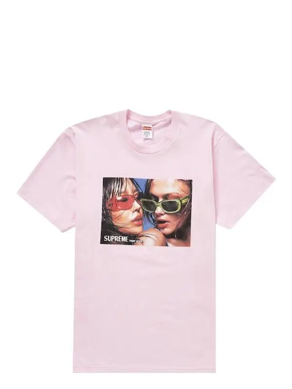 Supreme Eyewear Tee Shirt - Light Pink