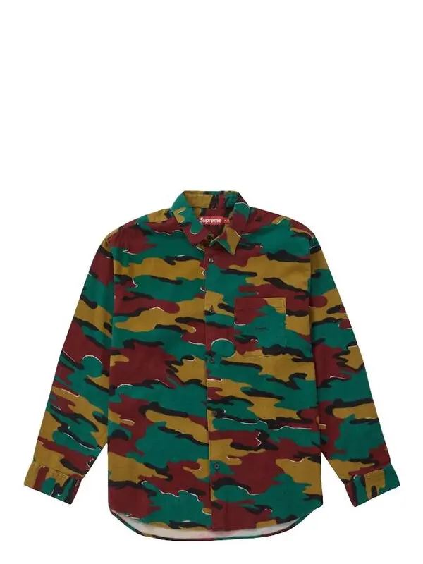 Supreme Flannel Shirt - Camo