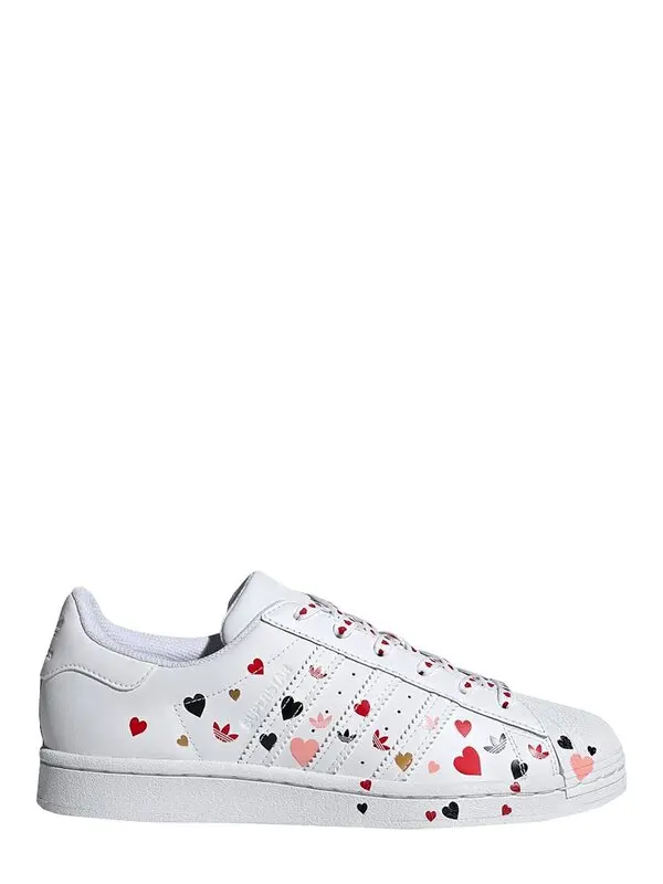Adidas Superstar Valentine's Day - Cloud White/core Black/glory Pink