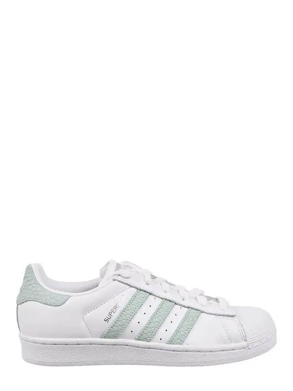 Adidas Superstar Sneakers - Footwear White/ash Green/silver Metallic