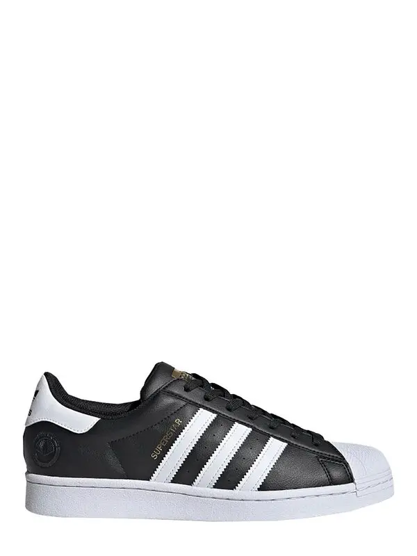 Adidas Superstar Vegan Sneakers - Core Black/cloud White/gold Metallic