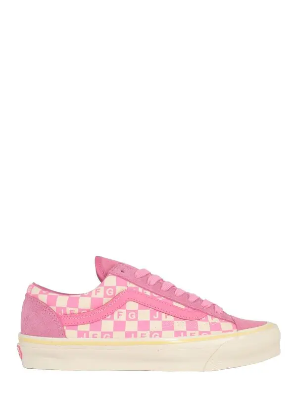 VANS Vault Og Style 36 Lx Joe Freshgoods Sneakers - Pink/checkerboard/off White