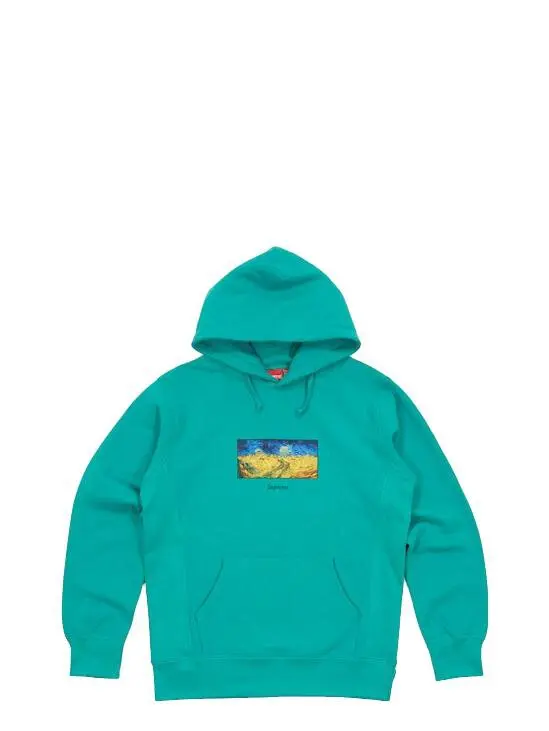 Supreme Field Hooded Sweatshirt - Aqua