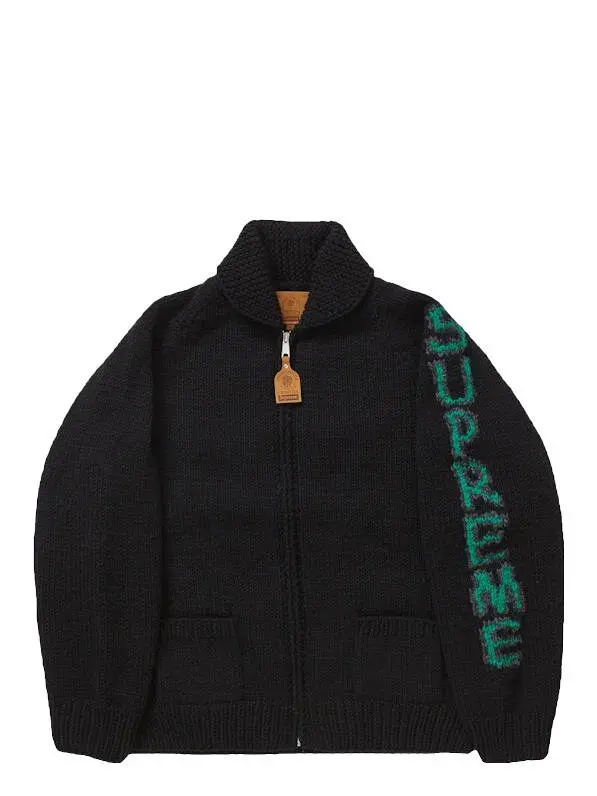 Supreme Camacho Cowichan Sweater - Black
