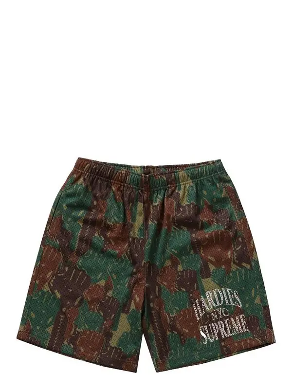 Supreme Camo Basketball Short - Green
