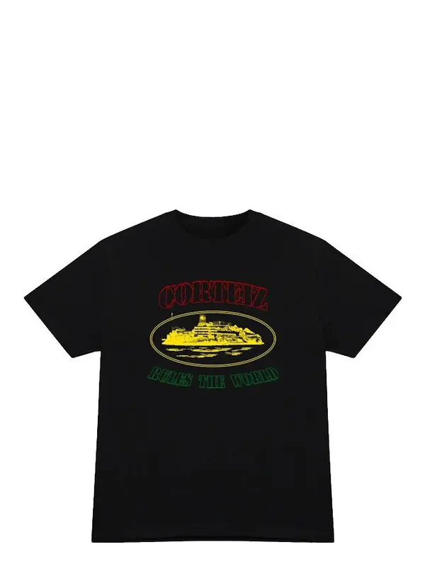 CORTEIZ Og Carni Alcatraz Tee Shirt - Black