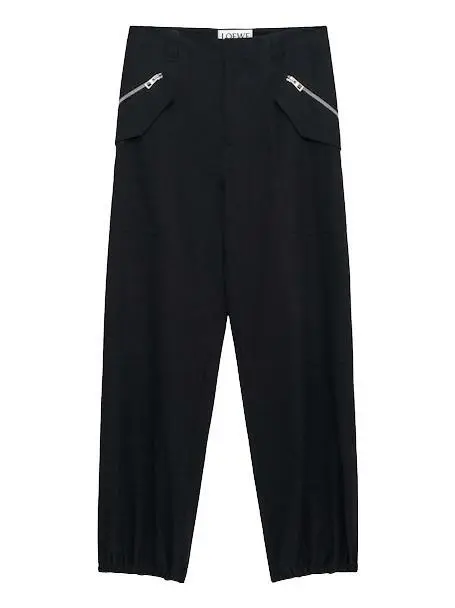 Loewe Cargo Trousers - Black