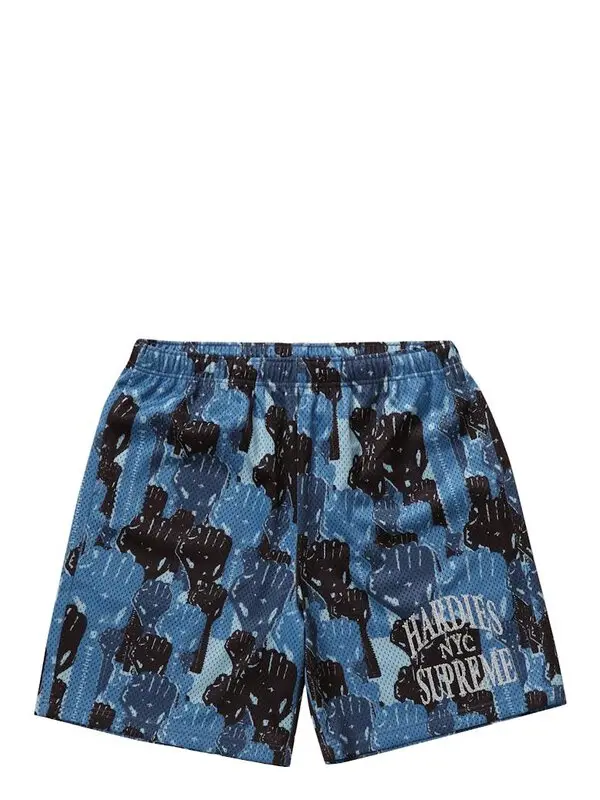 Supreme Camo Basketball Short - Blue