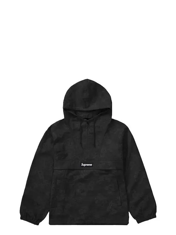 Supreme Floral Tapestry Anorak - Black