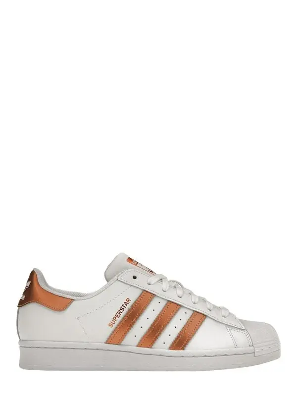 Adidas Superstar Sneakers - Cloud White/copper Metallic/core Black