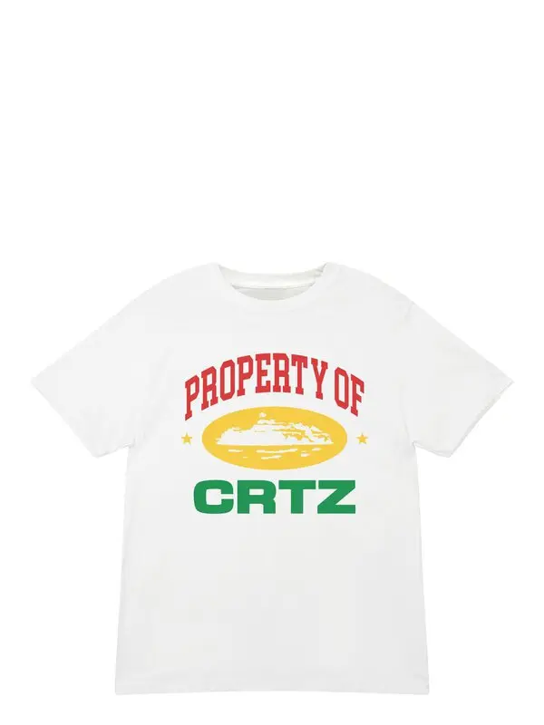 CORTEIZ Property Of Crtz Carni T-shirt - White