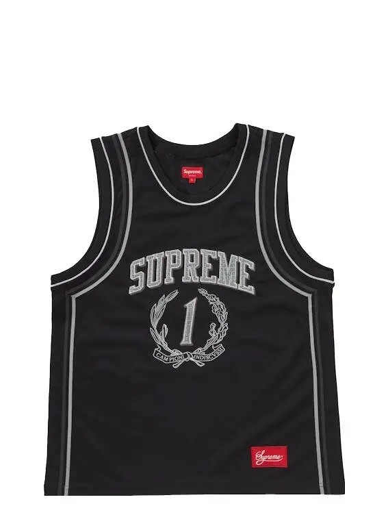 Supreme Campioni Basketball Jersey - Black