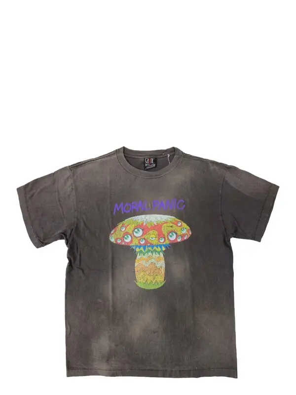 TAKASHI MURAKAMI X Saint M×××××× Mush Tee Shirt - Vintage Black
