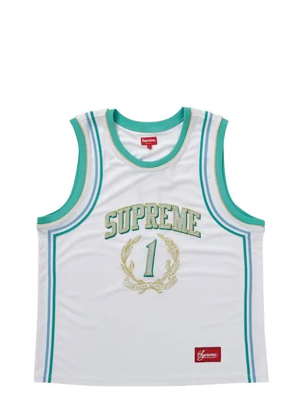 Supreme Campioni Basketball Jersey - White