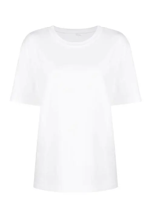 Alexander Wang Essential Jersey Puff Logo Tee - White