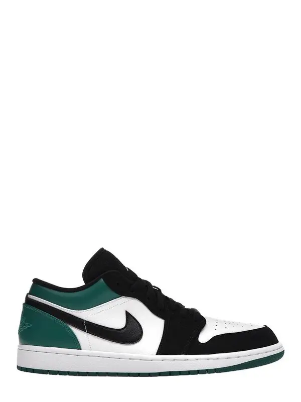 JORDAN 1 Low - White/black/mystic Green