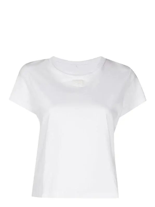 Alexander Wang Essential Jersey Shrunk Tee - White
