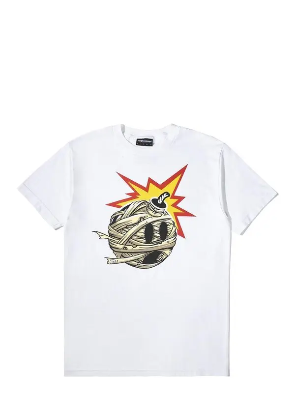 THE HUNDREDS X Blue The Great Mummified Adam T-shirt - White
