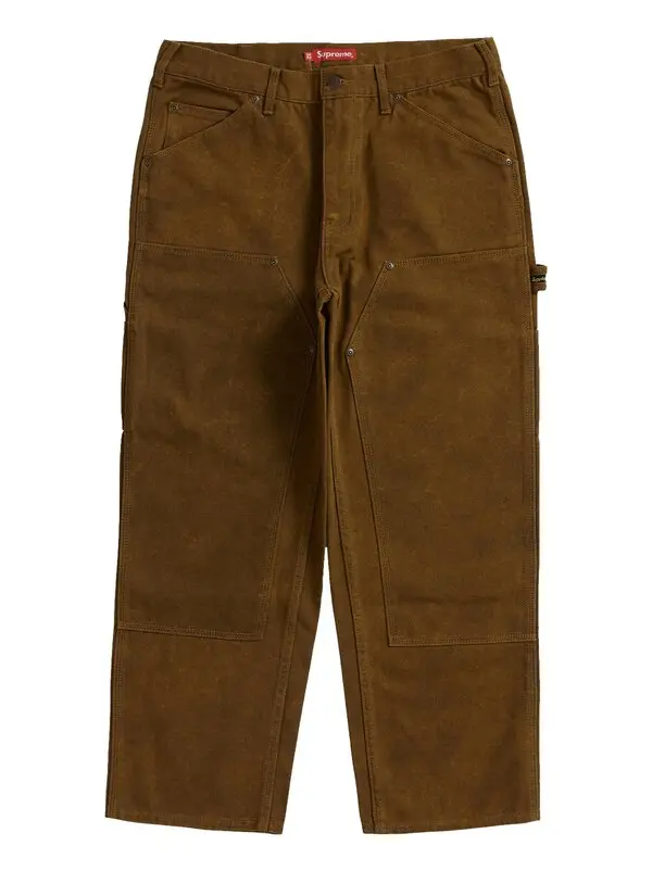 Supreme Canvas Double Knee Painter Pant - Tan